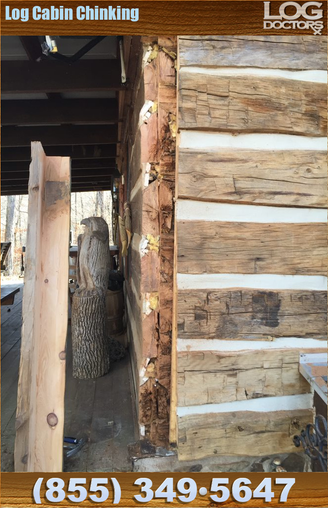 Log Home Repair Log Cabin Chinking Log Cabin Chinking | Log Home ...