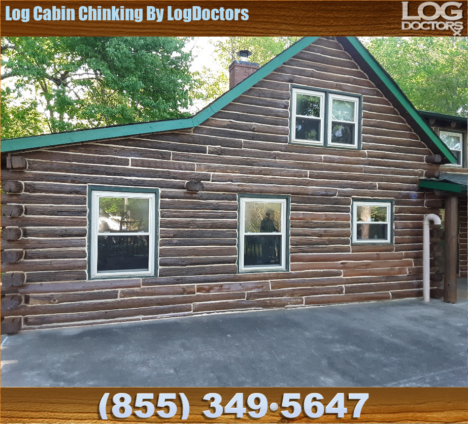 Log Home Repair Log Cabin Chinking By LogDoctors Log Cabin Chinking ...
