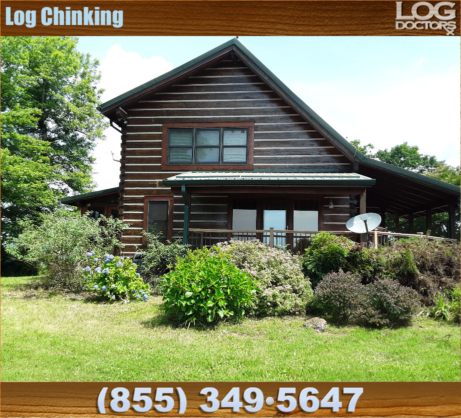 Log Home Repair Log Chinking Log Chinking | Log Home Maintenance And ...