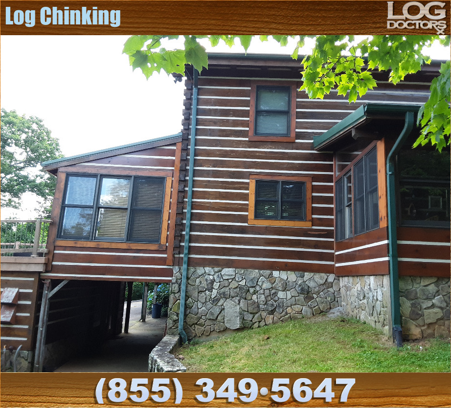 Log Home Repair Log Chinking Log Chinking | Log Home Maintenance And ...