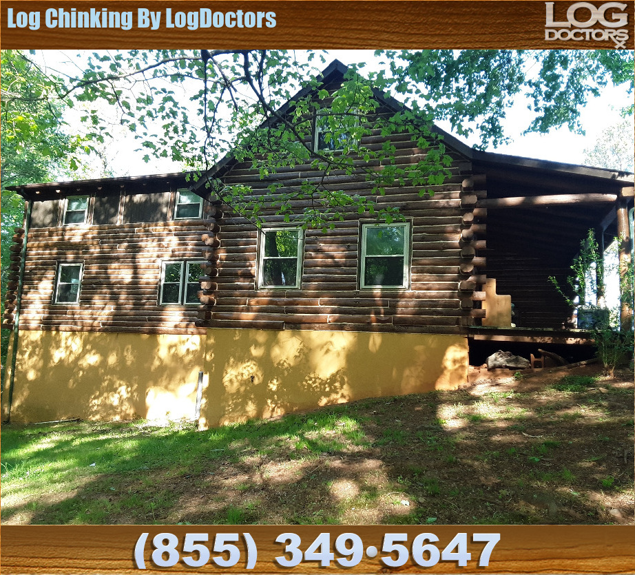 Log Home Repair Log Chinking By LogDoctors Log Chinking | Log Home ...
